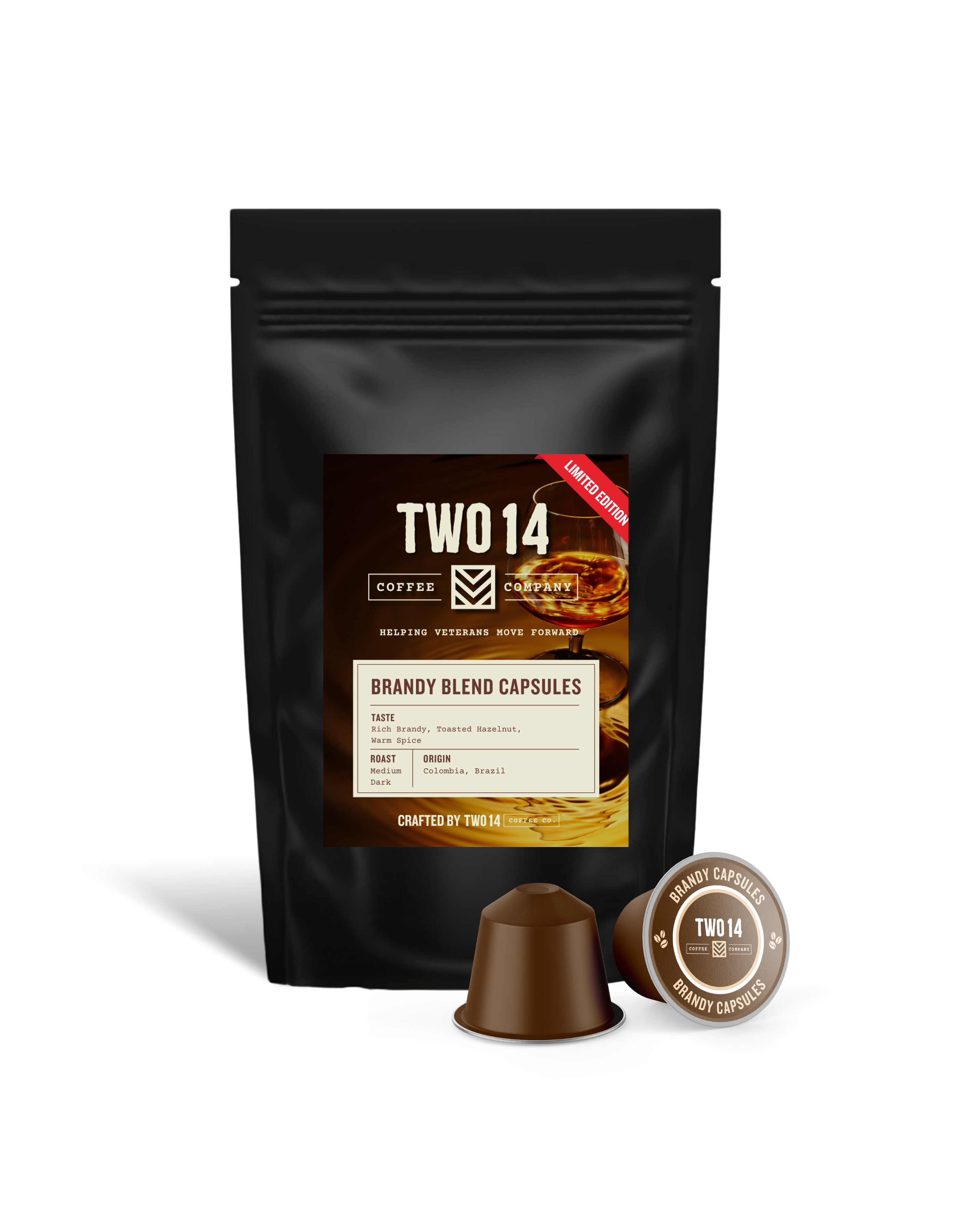 Brandy Blend Capsules – Two 14 Coffee Co